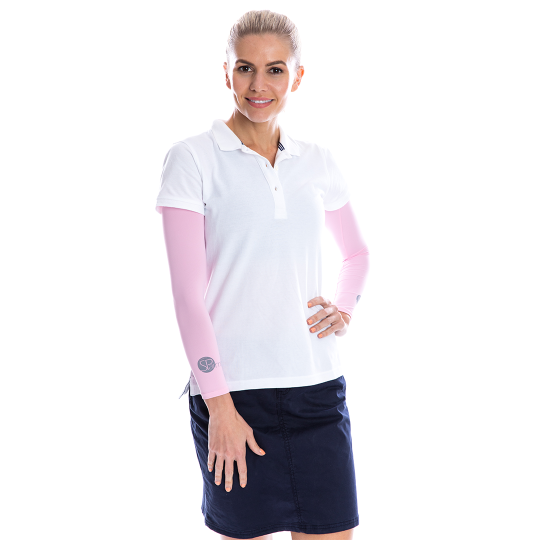 Youth's Original UPF 50+ Arm Sleeves (Pink) | Sparms US – SParms | Sun ...