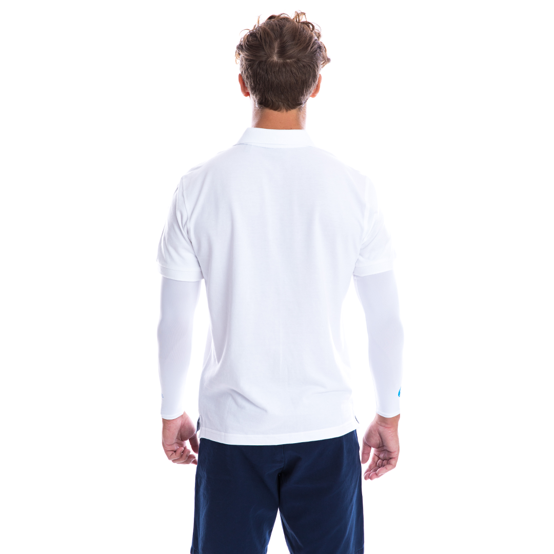 SParms UPF50+ Arm Sleeves (White, Pair) – SParms | Sun Protection
